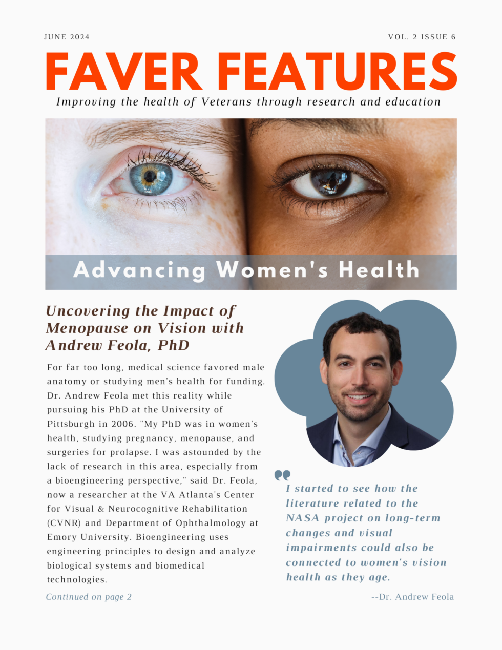 FAVER | A Foundation Established to Advance VA Research and Education